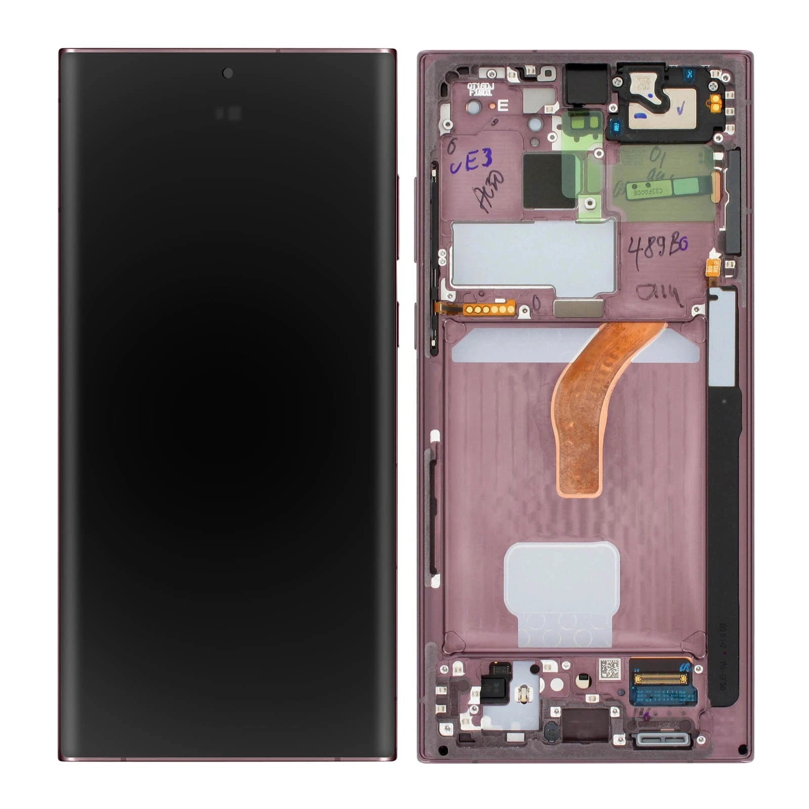 Samsung S22 Ultra Original Screen Replacement with Frame – RelifeTech